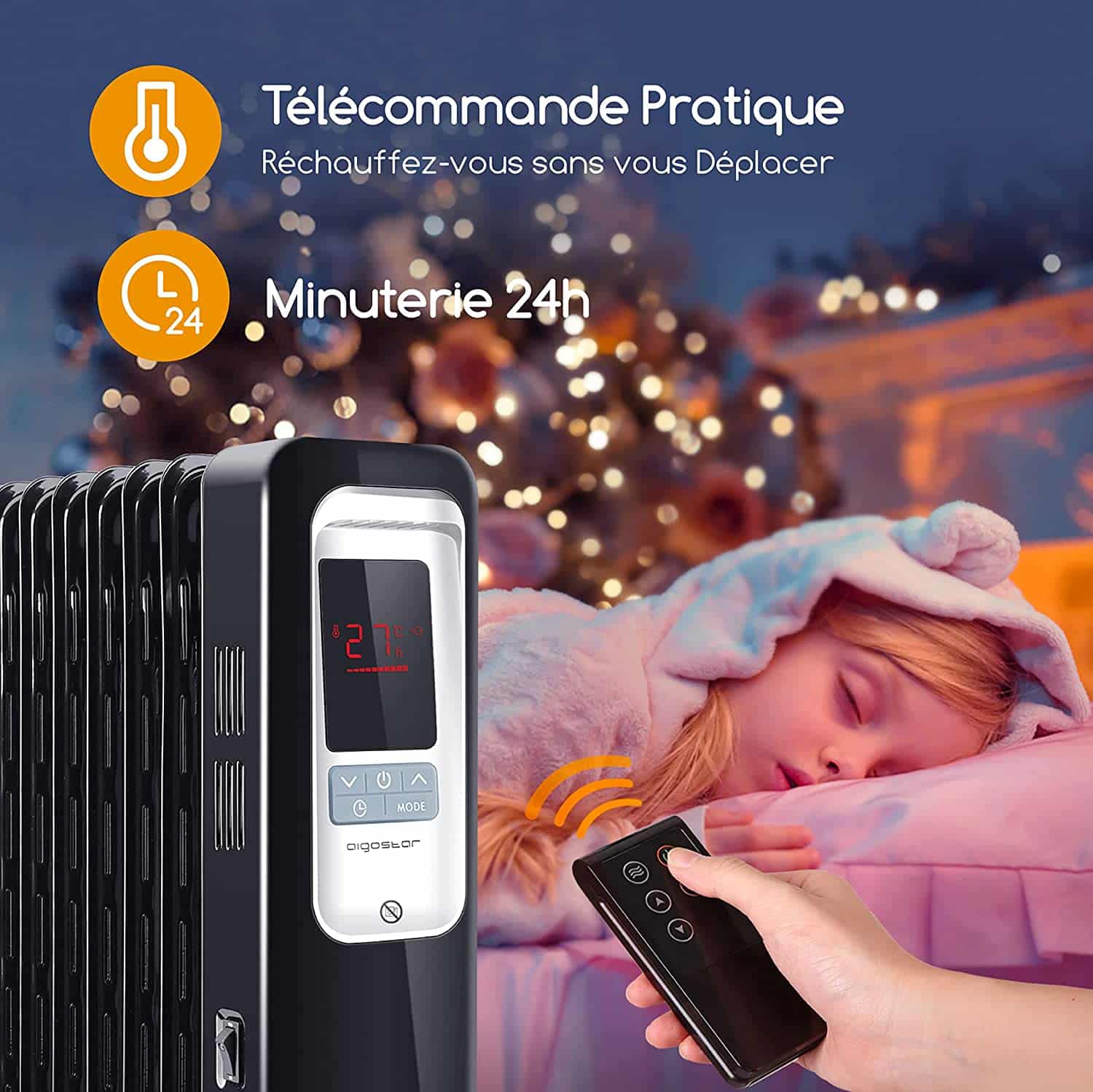 Avis sur le Radiateur à bain d’huile Aigostar Oil Monster 33JHH